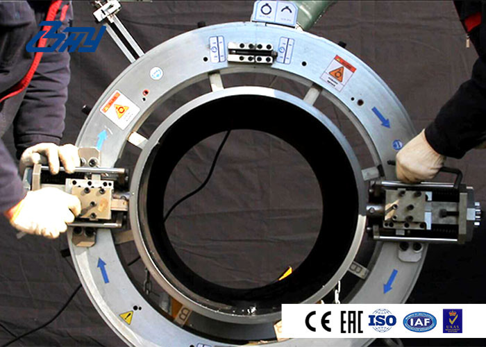 30 36 inch Cold Pipe Cutting And Beveling Machine Split Frame Structure Automatic Feed